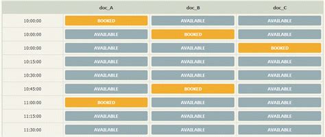 Sql Php Timeslot Booking Stack Overflow