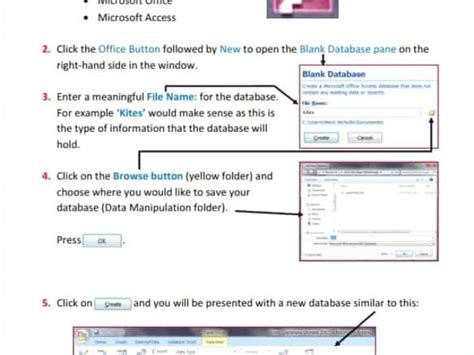 Database User Manual Template Database User Manual Template Image