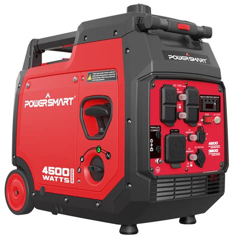Pulsar 4000 Watt Super Quiet Gas Powered Inverter Generator With Co