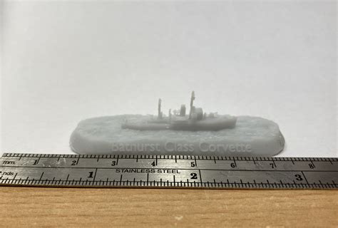 Bathurst Class Corvette Batjan Class Corvette Ocean Base By Allans Corner Wargaming3d