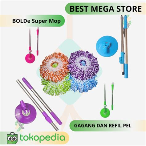 Jual Bolde Refill Super Mop Gagang Refill Murah Meriah Pel Super Mop