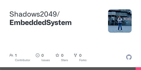 Github Shadows2049embeddedsystem