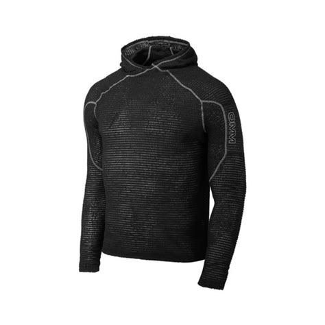 Køb Mid Layer Omm Core Hoodie Sort Hos Backpackerlife Dk