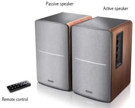 Edifier Powered Bluetooth Speaker Brown Wood User Manual