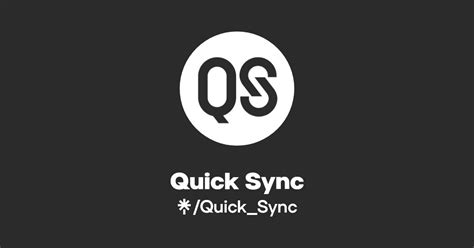 Quick Sync Linktree