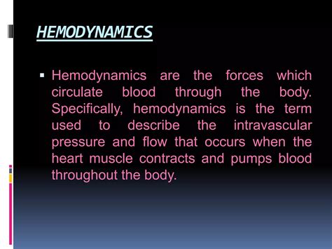 Hemodynamic Monitoring Ppt Pptx