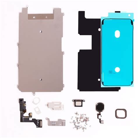 Full Set LCD Replacement Parts For IP S S PLUS Home Button Speaker Cable Front Camera