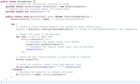 understanding thread pools fixedthreadpool vs singlethreadexecutor and data types atomic vs