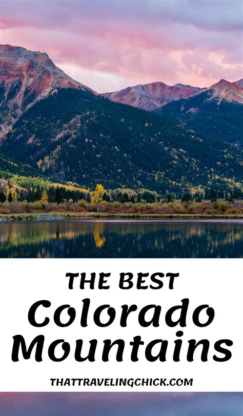 Beautiful Mountain Views In Colorado