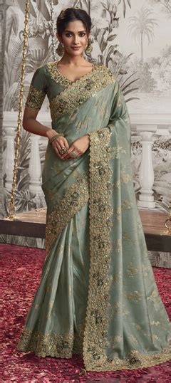 Stone Work Sarees Heavy Stone Saris Online For Wedding