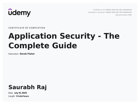 Saurabh Raj On Linkedin Learning Applicationsecurity Udemy