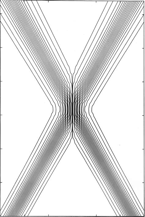 trajectories for wheeler s delayed choice experiment two wave packets