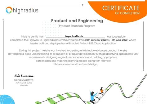 jayanta ghosh on linkedin highradius