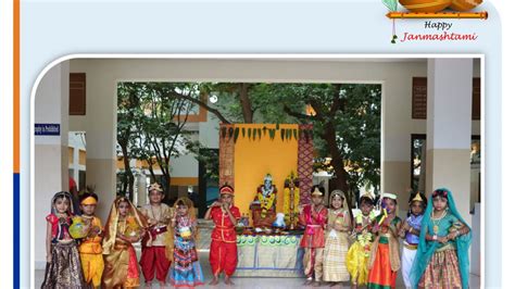 Krishna Jeyanthi Celebration Pushpalata Vidya Mandir