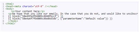 HTML Blocks