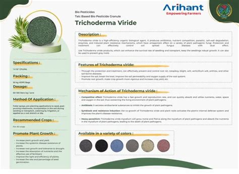 Trichoderma Viride Granule 50 Kg Hdpe Bag At ₹ 100 Kg In Bharuch Id 27102588912