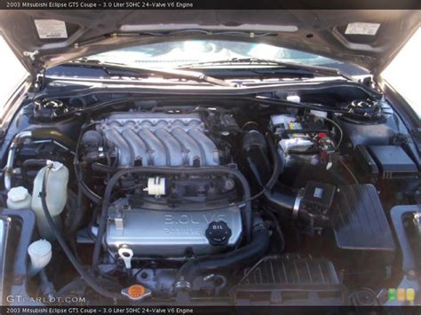 30 Liter Sohc 24 Valve V6 Engine For The 2003 Mitsubishi Eclipse