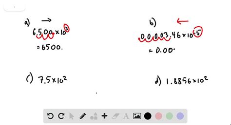 Write The Following Numbers In Standard Notation Use A Terminal