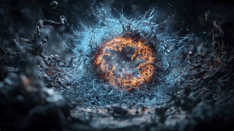 Innovative Energy Experiment Scientific Lab Digital Art Abstract Environment Close Up View New