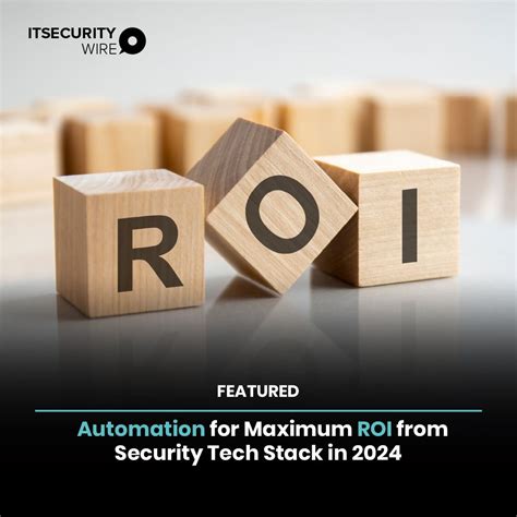 Itsecuritywire On Linkedin Automation For Maximum Roi From Security Tech Stack In 2024