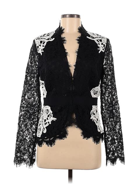 Bebe Black Jacket Size 6 73 Off Thredup