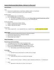 Understanding Data Structures Algorithms Fundamentals Course Hero