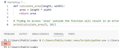 How To Access Variables Outside A Function In Python
