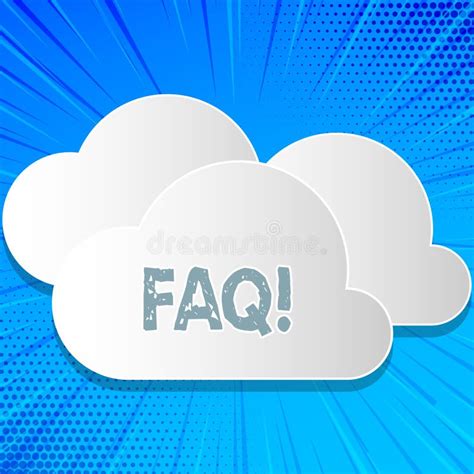 Word Writing Text Faq Business Concept For Frequently Asked Question