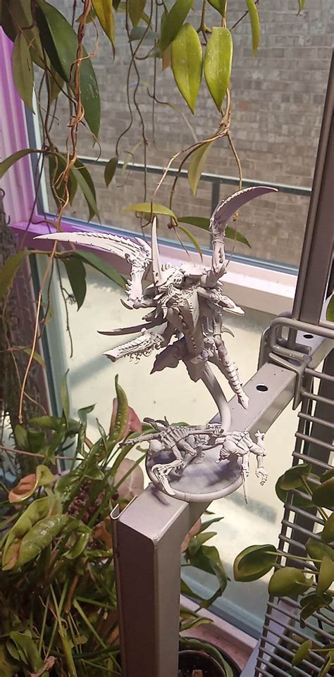 Leaping Lizard Bug Hive Tyrant Kitbash Rtyranids