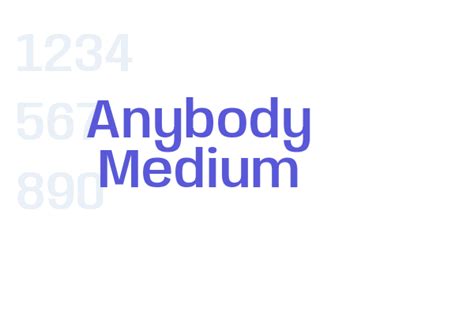 Anybody Medium Font Free Download Now