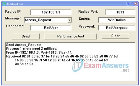 Lab Securing Administrative Access Using AAA And RADIUS Answers