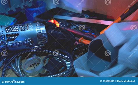 Robotic Arm For Human Prosthesis With Controlled Movement Footage Stock Image Image Of Finger