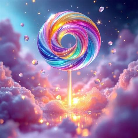Free Magical Candy Portal Image Lollipop Candy Surreal Download