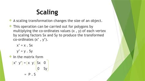 2d Transformation Computer Graphics Ppt Graphics Software