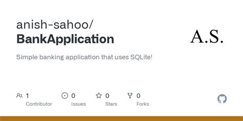 Github Anish Sahoobankapplication Simple Banking Application That Uses Sqlite