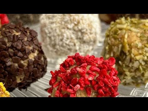 Трюфели из фиников - YouTube