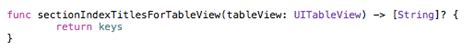 Ios UITableView Search Bar And Section Index Stack Overflow
