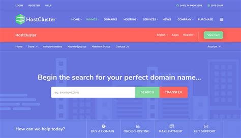 why hostcluster is the best whmcs and wordpress hosting theme model theme