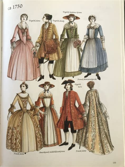 1750s Fashion