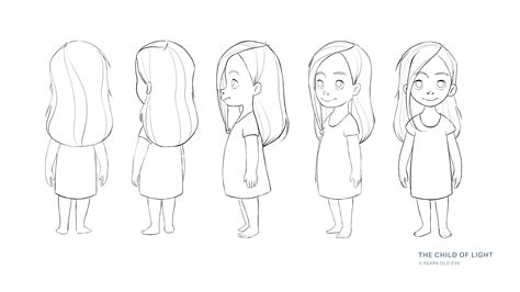 Cartoon Character Design Sheet