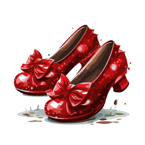 Ruby Slipper Clipart Free Download On Clipartmag Ruby Red Slippers