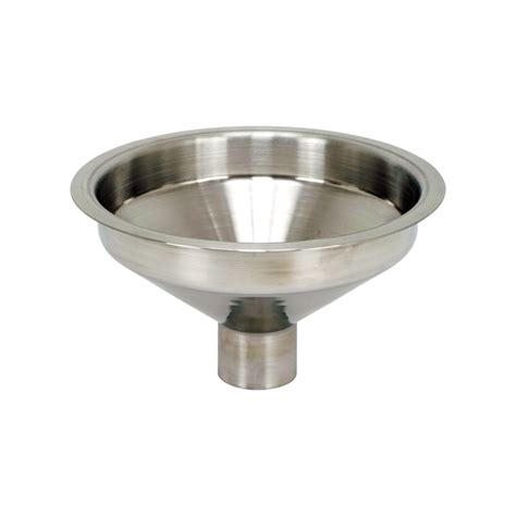 스텐 깔때기 음료수 커피 얼음 투입구 150mm 카페 프랜차이즈 매장 음료 수거함 아이언스토어 Ironstore