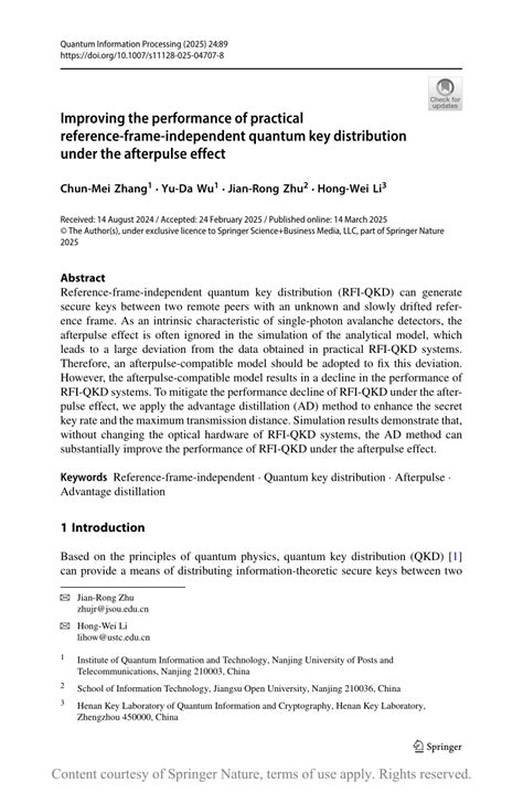 improving the performance of practical reference frame independent