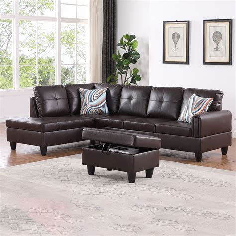 Leather Sectional Sofas Bed Bath And Beyond