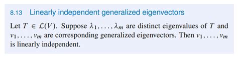 Solved 8 13 Linearly Independent Generalized Eigenvectors