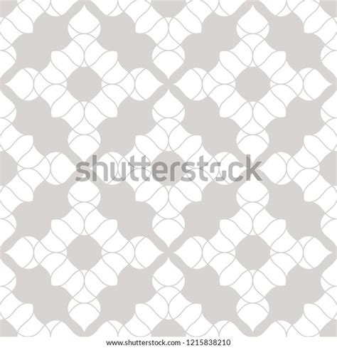 Subtle Vector Geometric Seamless Pattern Abstract Stock Vector Royalty Free 1215838210