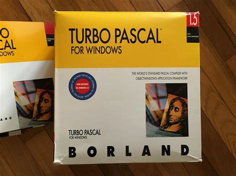 borland turbo pascal 1 5 windows complete set of manuals 1988984470