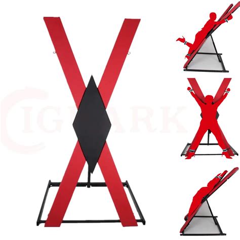 Large Size Bdsm Furniture X Shaped Slave Femdom Device Sm Bondage