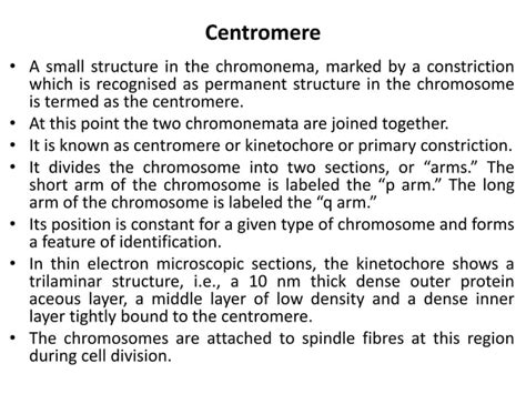 Chromosome Structureppt Principals Of Genetics Ppt Genetics Science