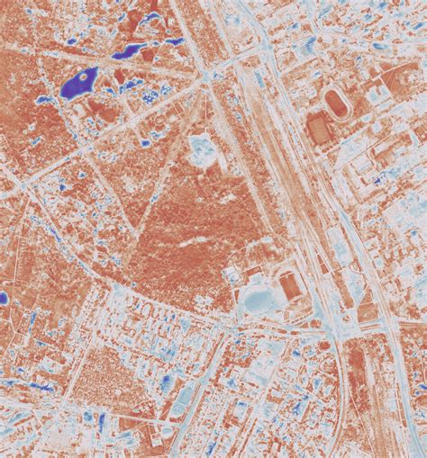 Sliding Window Inference Ndviartificial Of An Orthophoto Used To